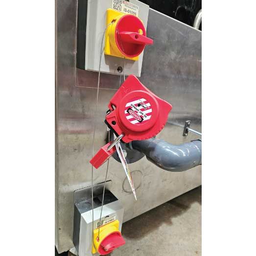 RETRACTABLE CABLE LOCKOUT | Reece Safety