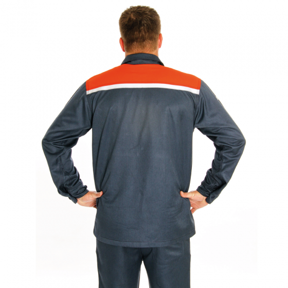 Charnaud Alu-Safe DP molten metal splash and arc flash protective shirt ...