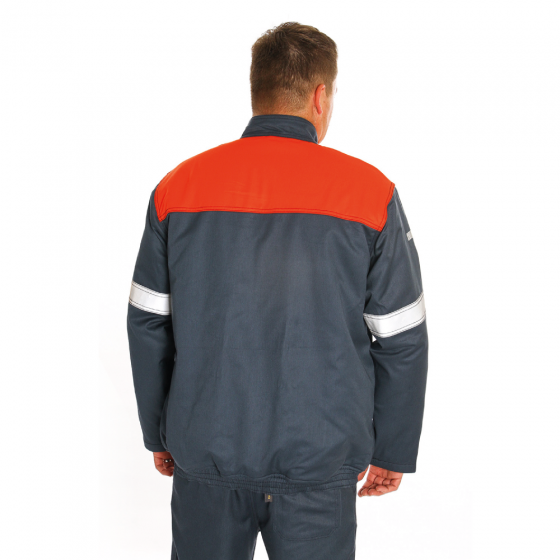 Charnaud® Alu-Safe DP® molten metal splash and arc flash Winter Jacket ...
