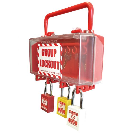 Lightweight Portable Group Lockout Box | Reece Safety