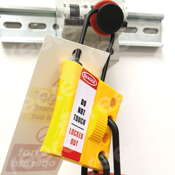 Compact Small Diameter Non-Conductive Lockout Hasp | Reece Safety ...