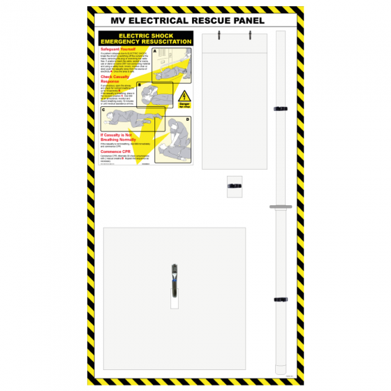 High Voltage Electrical Rescue panel c/w detector | Reece Safety