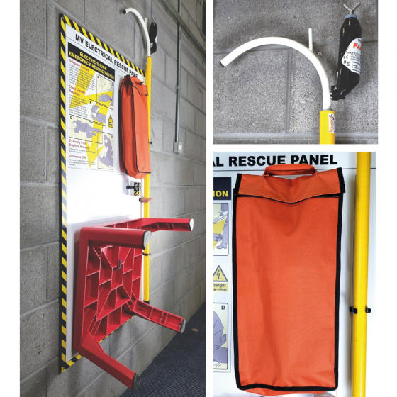 High Voltage Electrical Rescue panel c/w detector | Reece Safety