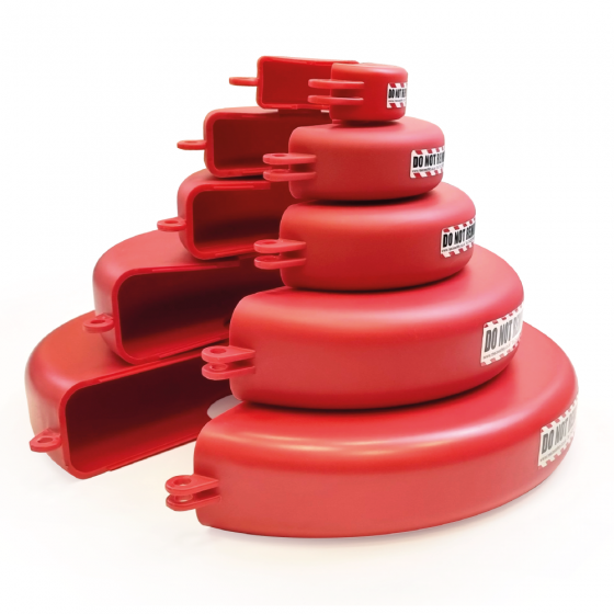Valve Cover to fit handwheel 25mm to 70mm-RED | Reece Safety