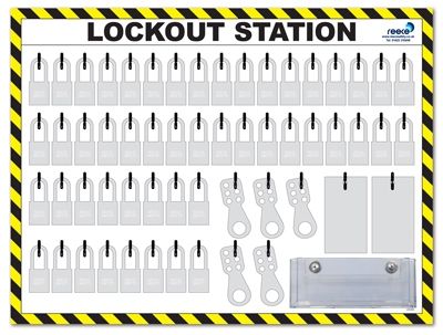 LSE305 Lockout Station | Reece Safety