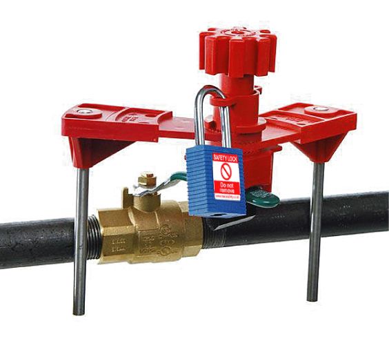 Large Universal base clamping unit fits 28mm Handlever | Reece Safety