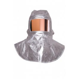 Aluminised Hood Polycarbonate Gold Visor 150X250 | Reece Safety