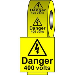 Safety Labels - 400 Volts | Reece Safety