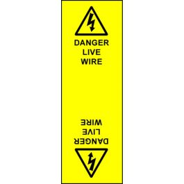 Electrical Cable Marking Labels - Live Wire | Reece Safety