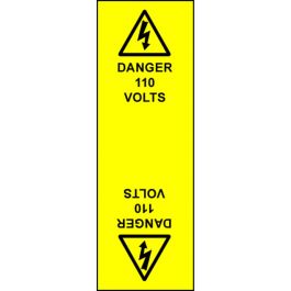 Electrical Cable Marking Labels - 110 Volts | Reece Safety
