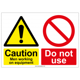 "Caution, Do not use" Safety Sign | Reece Safety