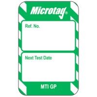 Microtag Inserts - Green - Pack of 20 | Reece Safety