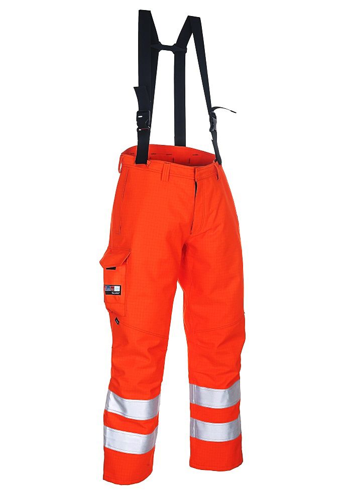 High Viz Arc Flash Waterproof Salopettes 47.0cal/cm2 | Reece Safety