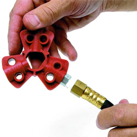 Male fitting Pneumatic lockout | Reece Safety