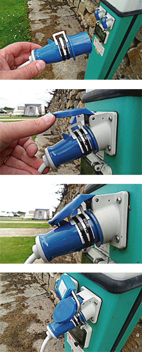 LOCK-IN device for pin and sleeve sockets | Reece Safety