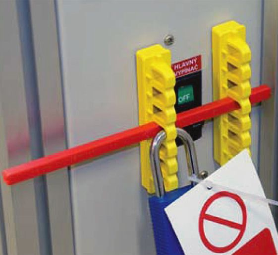 101mm Yellow Mounting Rails For Electrical Panels | Reece Safety