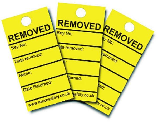 Key Location Tags | Reece Safety