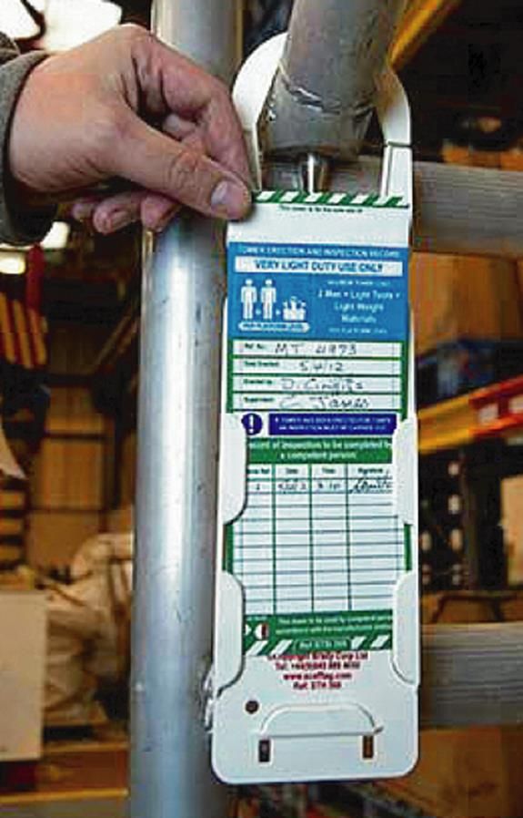 Towertag Insert - Pack of 50 | Reece Safety