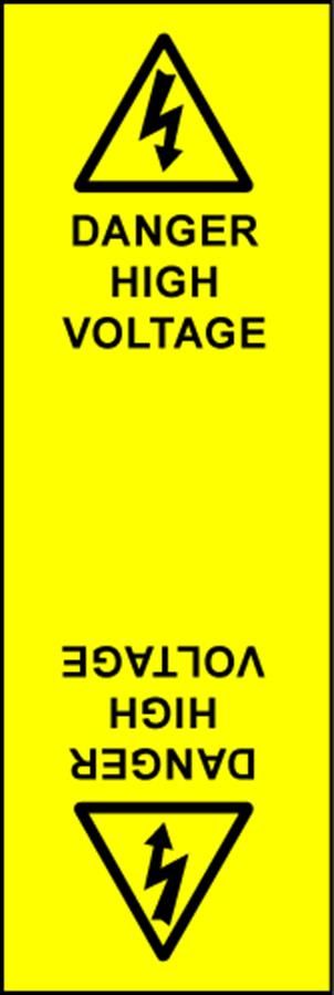 Electrical Cable Marking Labels - High Voltage | Reece Safety
