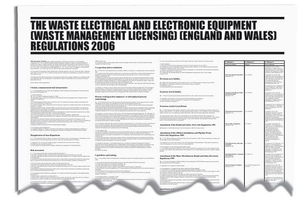 The Waste Electrical and Electronic Equipment Regulations 20 | Reece Safety