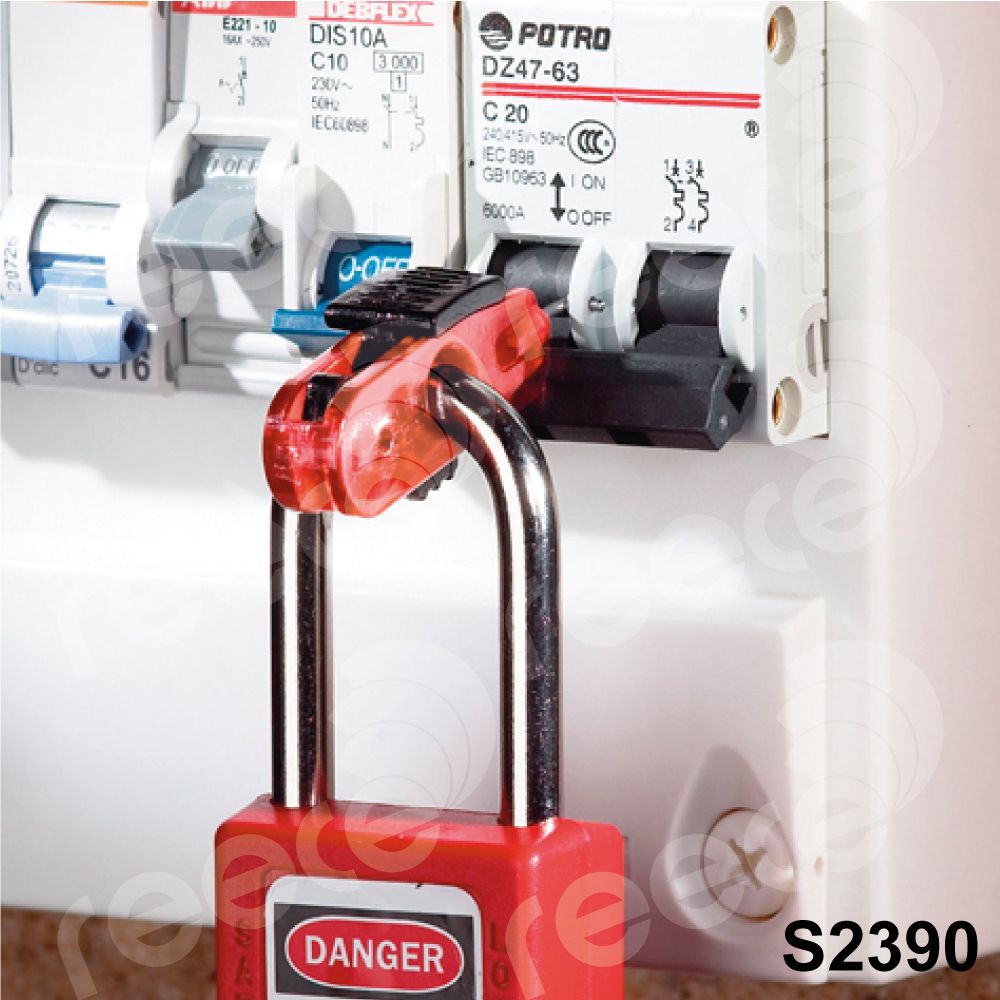 'Pin-out' 10mm Circuit Breaker Lockout | Reece Safety