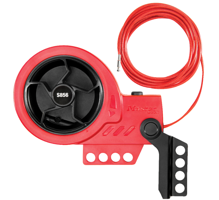 Retractable Cable Lockout Device with Steel Cable | Reece Safety