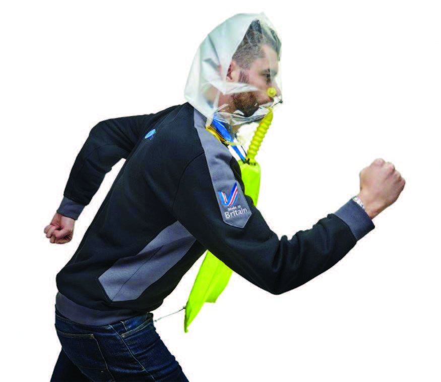 Semmco EEBD self-contained, short duration oxygen (O2) rebreather ...